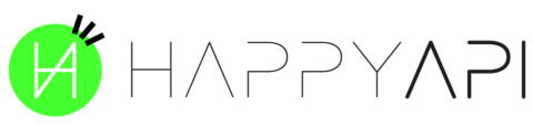 Identité visuelle Happy API | Portfolio A3 Design & Communication